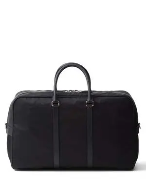 Prada Re-nylon And Saffiano Leather Duffel Bag