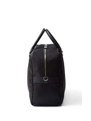 Prada Re-nylon And Saffiano Leather Duffel Bag