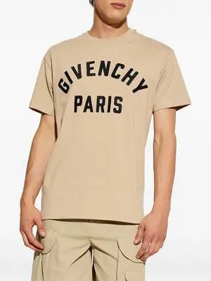 Givenchy Paris Embroidery Cotton T-shirt