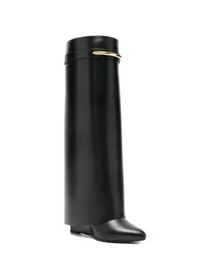Givenchy Shark 90 Leather Boots