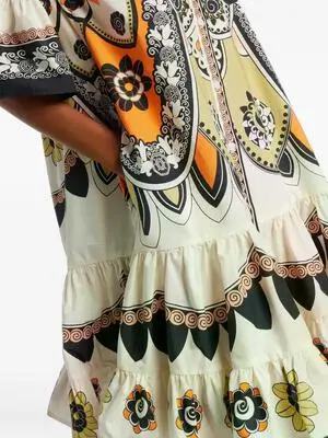 La DoubleJ Plume Placée Choux Mini Dress