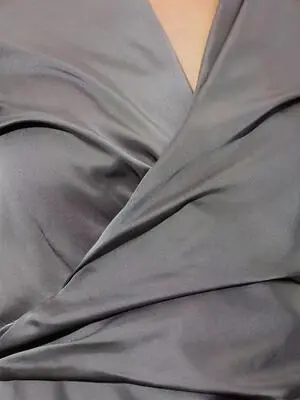 Rick Owens Laura Ls Wrap-style Long-sleeve Top