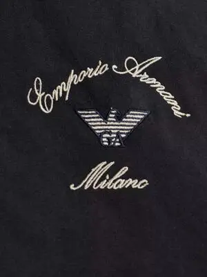 Emporio Armani Embroidered-logo T-shirt