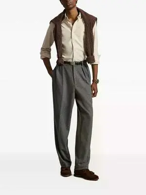 Polo Ralph Lauren Slim Fit Oxford Shirt - Neutrals
