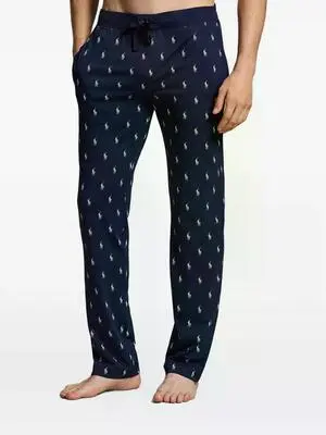 Polo Ralph Lauren Signature Pony Jersey Pyjama Trousers - Blue