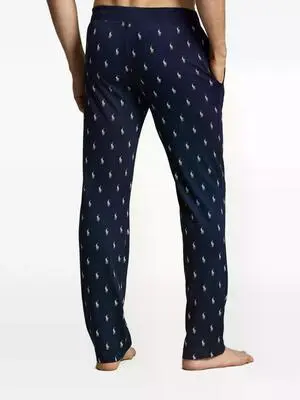 Polo Ralph Lauren Signature Pony Jersey Pyjama Trousers - Blue