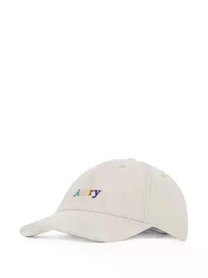 AUTRY Logo-embroidered Distressed Baseball Cap