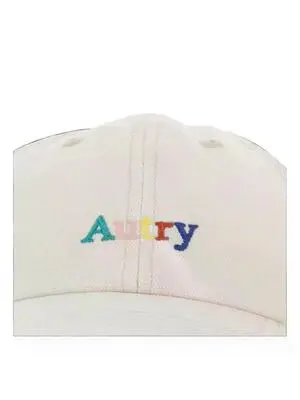 AUTRY Logo-embroidered Distressed Baseball Cap