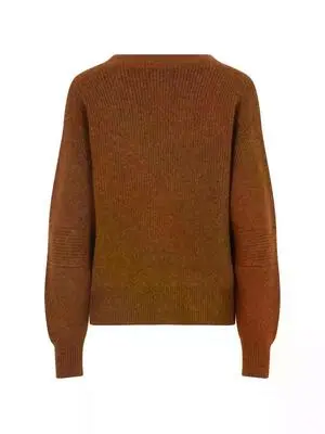 Isabel Marant Étoile V-neck Ribbed Cardigan - Brown
