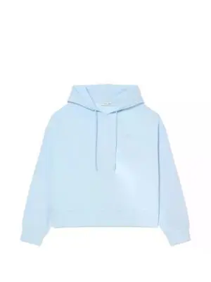 Lacoste Logo-patch Drawstring Hoodie - Blue