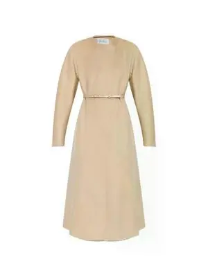Max Mara Umico Belted Coat - Neutrals