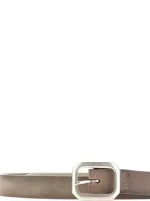 ALBERTO LUTI Suede Leather Belt