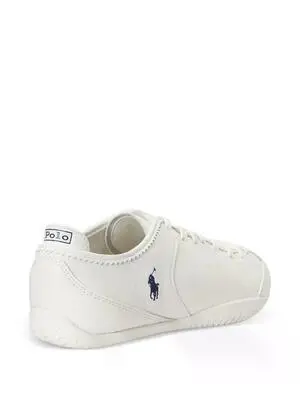 Polo Ralph Lauren Leather Logo-embroidered Sneakers