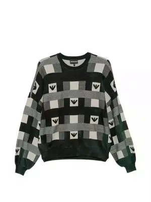 Emporio Armani Checks Sweaters For Women