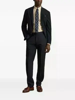 Polo Ralph Lauren Slim Fit Striped Stretch Poplin Shirt - Neutrals