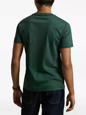 Polo Ralph Lauren Embroidered-pony Cotton T-shirt - Green