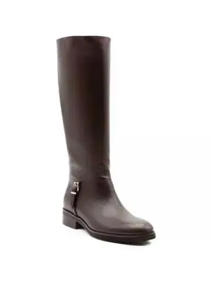 CHANTAL Buckle-strap Leather Boots