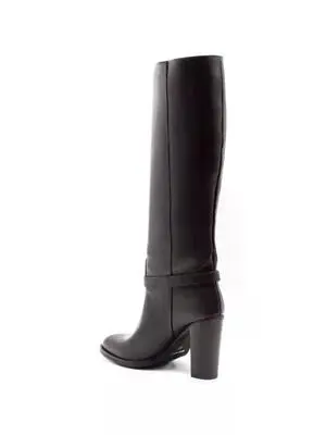 CHANTAL Buckled Knee-high Boots
