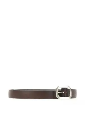ALBERTO LUTI Grained Leather Belt