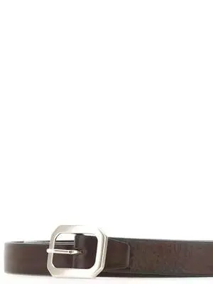 ALBERTO LUTI Grained Leather Belt