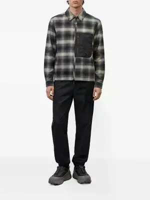Moncler Check-pattern Padded Coat