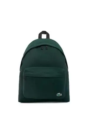 Lacoste Logo-patch Backpack - Green