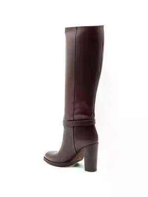 CHANTAL Buckle-strap Knee-high Boots