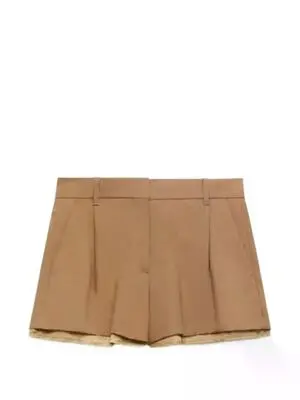 Marni Wool Shorts With Exposed Lining