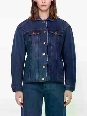 JIL SANDER Button-up Denim Jacket