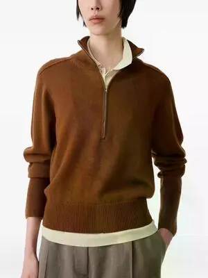 Studio Nicholson Maren Half-zip Sweater