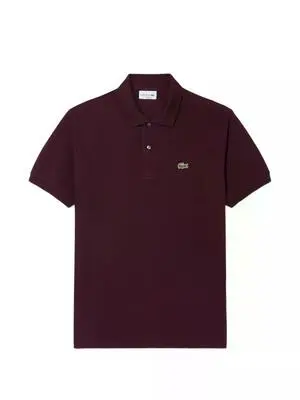 Lacoste Logo-patch Polo Shirt - Red