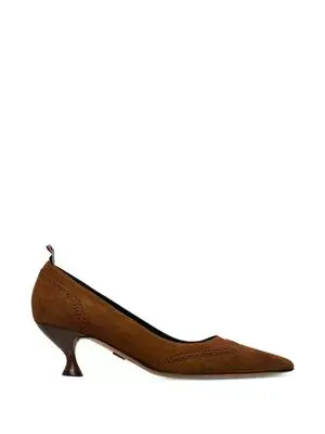 Thom Browne Velukid Wingtip Pumps 50mm - Brown