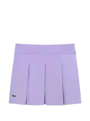 Lacoste Pleated Logo-patch Tennis Mini Skirt
