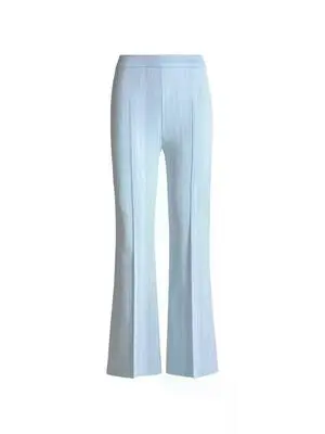 HIGH SPORT Seersucker Kick Trousers - Blue