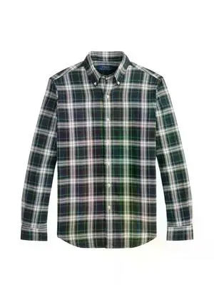 Polo Ralph Lauren Oxford Tartan Button-down Shirt - Blue