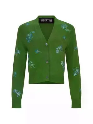 Libertine Bluebell Lane Shrunken Cardigan