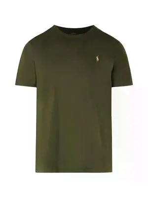 Polo Ralph Lauren Logo-embroidered Cotton T-shirt - Green