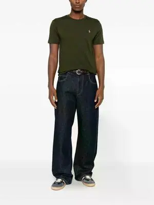 Polo Ralph Lauren Logo-embroidered Cotton T-shirt - Green
