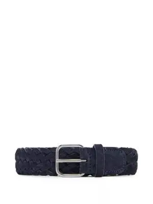 Giorgio Armani Braided Suede Belt