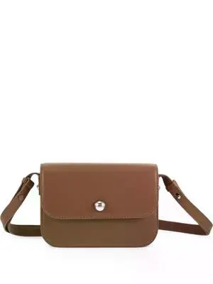 Max Mara Flap-silhouette Leather Crossbody Bag