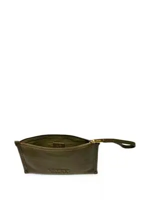 LANCEL Pebbled-texture Wrist-strap Wallet