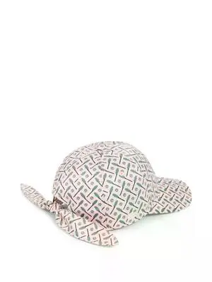 Lacoste Racket Print Bow Detail Cap