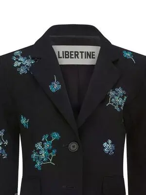 Libertine Bluebell Lane Embellished Wool Blazer