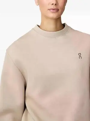 On Logo-print Raglan-sleeve Sweater