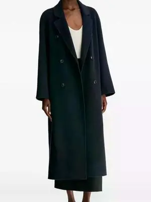 Loulou De Saison Double-breasted Notch-lapel Coat - Blue