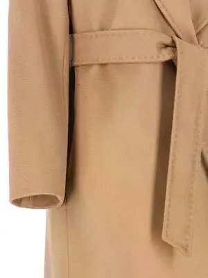 Max Mara Belted Shawl-collar Coat