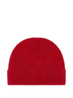 VIVIENNE WESTWOOD Logo-patch Fluffy Beanie Hat