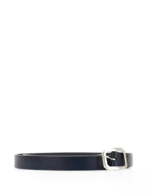 ALBERTO LUTI Square-buckle Leather Belt