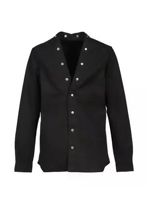 Rick Owens Larry V-neck Shirt - Black
