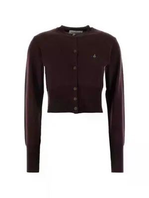 VIVIENNE WESTWOOD Bea Wool Cardigan - Red